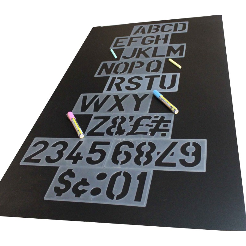 Consigue una rotulación perfecta gracias a las reglas de letras.